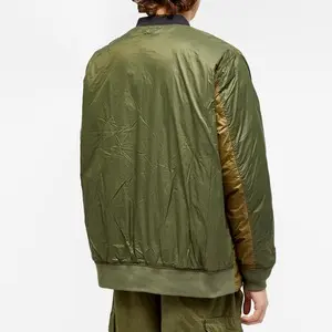 Taion X Beams Lights Reversible Ma-1 Down Jacket