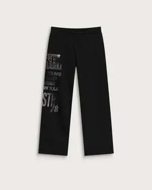 DIESEL® Tour Open Hem Sweatpants - Black