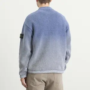 Stone Island Degrade Chenille Knit Jumper