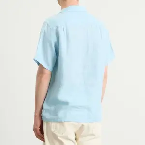 Portuguese Flannel Linen Camp Vacation Shirt