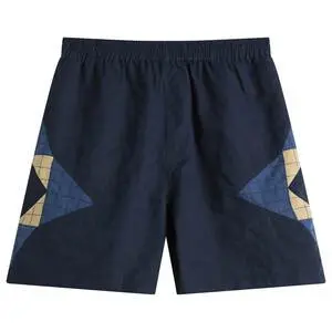 A.p.c. Connor Patchwork Shorts - Indigo