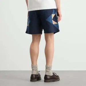 A.p.c. Connor Patchwork Shorts