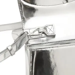 DIESEL® 1dr Logo Mirror Leather Handbag