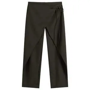 ST. AGNI Wrap Rouleau Pants