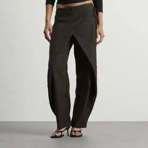 ST. AGNI Wrap Rouleau Pants