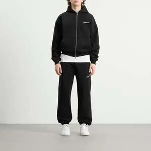 ANNIE HOOD Mini Logo Cuffed Joggers