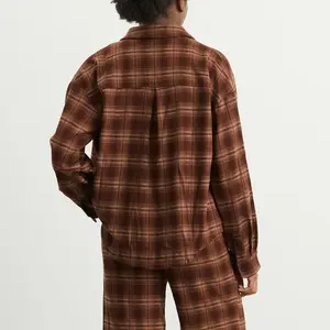 4TH & RECKLESS Tove Check Shirt | 100% Polyester | End Clothing