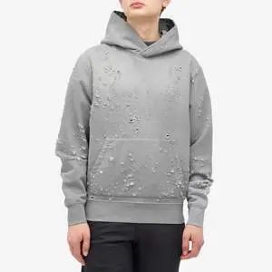 Amiri Ma Shotgun Embroidered Logo Hoodie