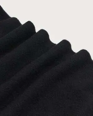 AMI Paris Wool Adc Embroidery Scarf