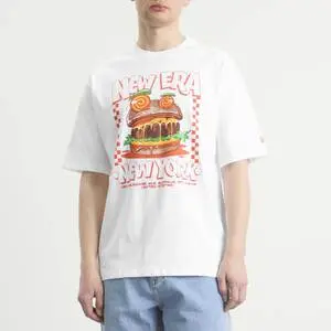 New Era Burger Graphic T-shirt