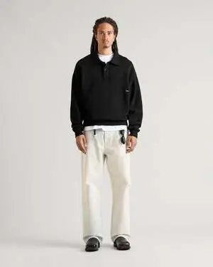 END. Signature Fleece Polo Sweatshirt