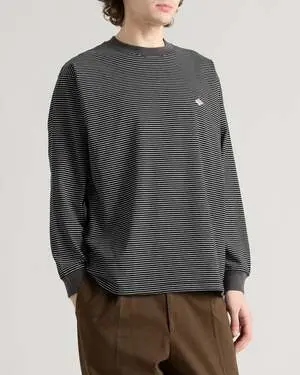 DANTON Long Sleeve Stripe T-shirt
