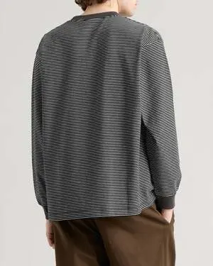 DANTON Long Sleeve Stripe T-shirt