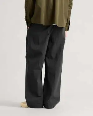 DANTON Twill Pleated Trousers