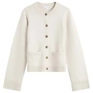 GOOD AMERICAN Button Front Knit Cardigan