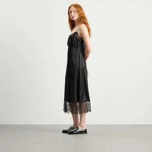 Simone Rocha Lace Trim Slip Dress