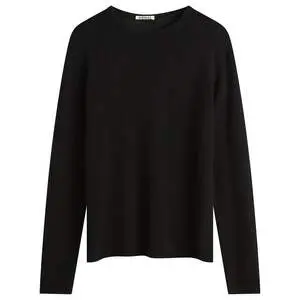 Auralee Summer Cashmere Knit Jumper - Black