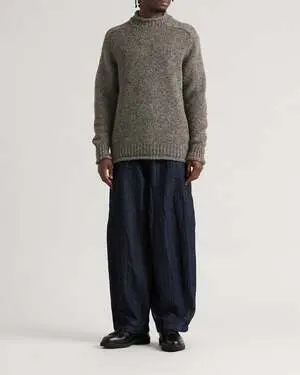 PITTARI Findhorn Donegal Roll Collar Jumper