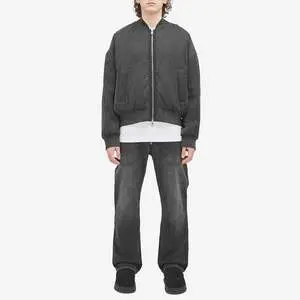 COLE BUXTON Cupro Bomber Jacket