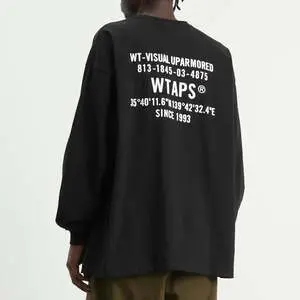 WTAPS Spec Long Sleeve T-shirt - Black