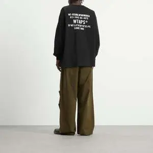 WTAPS Spec Long Sleeve T-shirt - Black