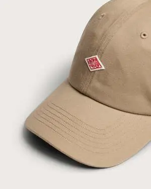 DANTON Twill Baseball Cap - Beige