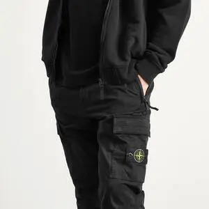 Stone Island Sateen Cargo Jogger Pants
