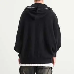 Rick Owens Alpaca Gimp Hoodie