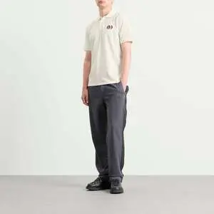 Moncler Cotton Pique Logo Polo