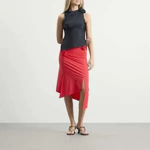 Coperni Flower Midi Skirt