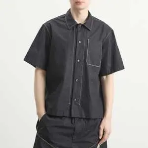 Moncler Contrast Stitch Shirt