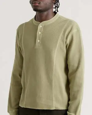 GANDER Henley Waffle Longsleeve
