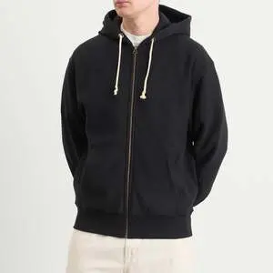 Champion Reverse Weave Fleece Zip Hoodie - Black
