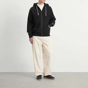 Champion Reverse Weave Fleece Zip Hoodie - Black