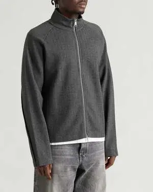MFPEN Herringbone Leisure Zip Up Jacket