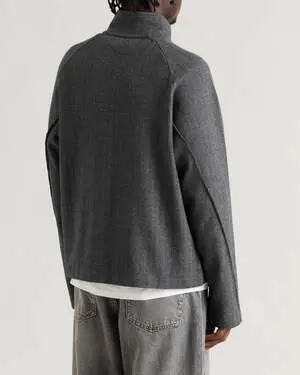 MFPEN Herringbone Leisure Zip Up Jacket
