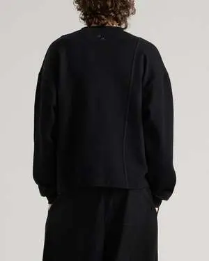 GANDER Raw Edge Crewneck Sweatshirt