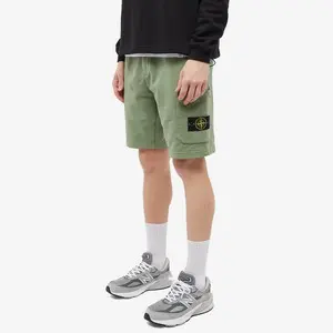 Stone Island Garment Dyed Sweat Shorts