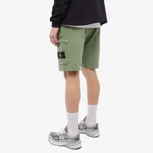 Stone Island Garment Dyed Sweat Shorts