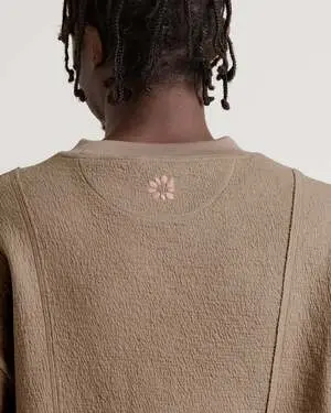 GANDER Raw Edge Crewneck Sweatshirt