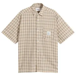 BUTTER GOODS Equipment Shorts Sleeve Shirt - Copper