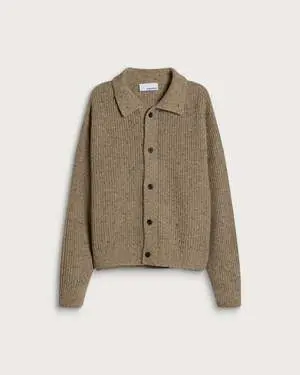 SAGE NATION Wiral Cardigan - Speckled Beige