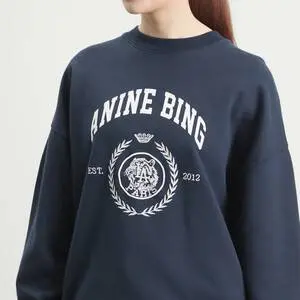 ANINE BING Miles Collegiate Sweatshirt