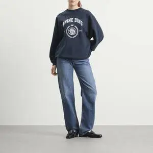 ANINE BING Miles Collegiate Sweatshirt