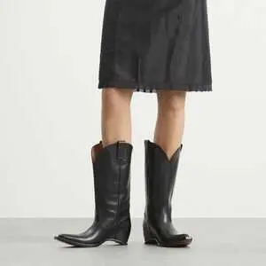 MAISON MARGIELA Heel-less Western High Boots