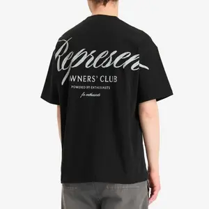 REPRESENT Owners Club Script T-shirt
