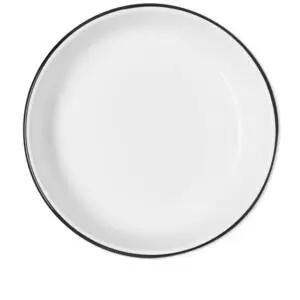 FALCON ENAMELWARE Deep Plates - Coal Black