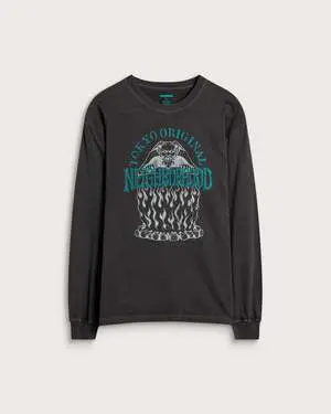 NEIGHBORHOOD Ls-3 Cauldron Long Sleeve T-shirt - Black
