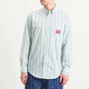 Drole De Monsieur Stripe Logo Shirt