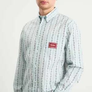 Drole De Monsieur Stripe Logo Shirt